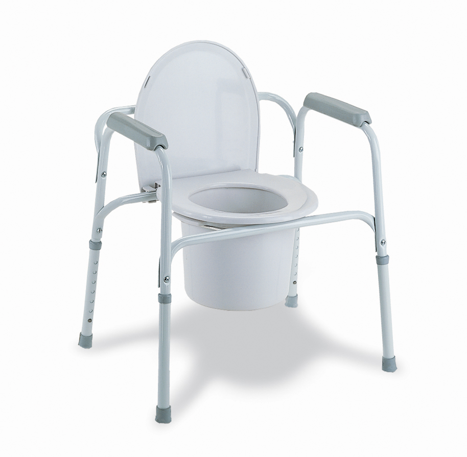 Got it DELUXE 3 IN 1 STEEL COMMODE
